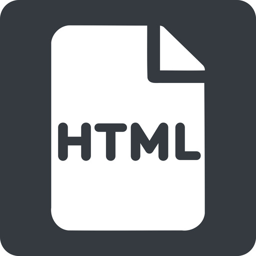 File html solid icon by Friconix (fi-snsuxl-file-html-solid) normal ...