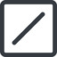 Slash wide icon by Friconix (fi-swluxl-slash-wide) line,up,wide,solid ...