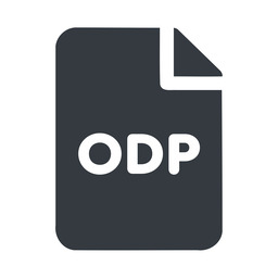 File odp solid icon by Friconix (fi-xnsuxl-file-odp-solid) normal,solid,file,open,office,ppt ...