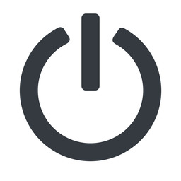 Power solid icon by Friconix (fi-xnsuxl-power-solid) normal,solid,power,on,off,turn-on,turn-off ...