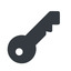 Key alt solid icon by Friconix (fi-xnsuxl-key-alt-solid) up,normal,solid,unlocked,unlock,locked ...