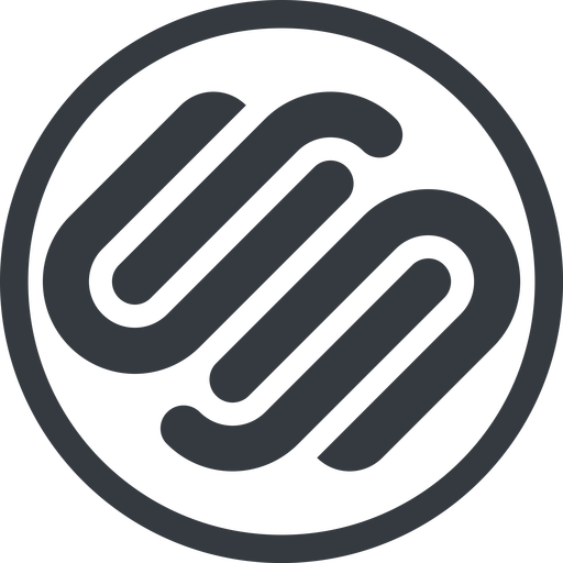 Squarespace icon by Friconix (fi-cnluxl-squarespace) line,normal,circle,logo,brand,website,blog ...