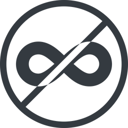 Infinity solid icon by Friconix (fi-cnpuhl-infinity-solid) line,normal,circle,horizontal,mirror ...