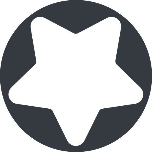 Star solid icon by Friconix (fi-ctsdxl-star-solid) thin,down,solid ...