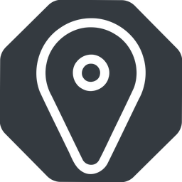 Map marker icon by Friconix (fi-onsuxl-map-marker) normal,solid,octagon,map,marker,location,gps ...