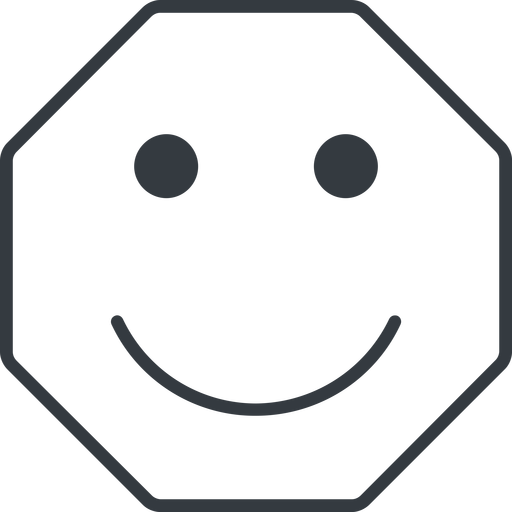 Smiley happy thin icon by Friconix (fi-otluxl-smiley-happy-thin) thin ...