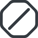 Slash wide icon by Friconix (fi-owluxl-slash-wide) line,up,wide,solid ...