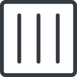 Three bars icon by Friconix (fi-snlrxl-three-bars) line,right,normal ...