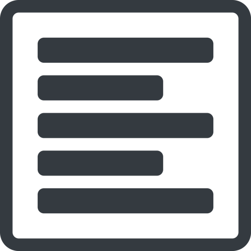 Left align solid icon by Friconix (fi-snluxl-left-align-solid) line,up,left,normal,solid,square ...