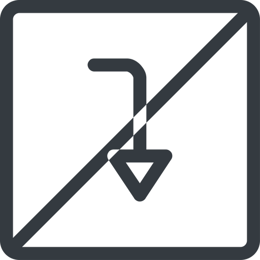 Return sign icon by Friconix (fi-snplxl-return-sign) line,left,normal ...