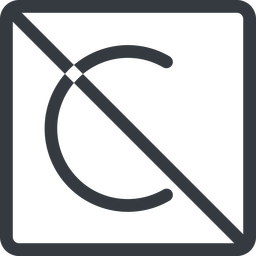 Copyright icon by Friconix (fi-snpuxl-copyright) line,right,normal ...