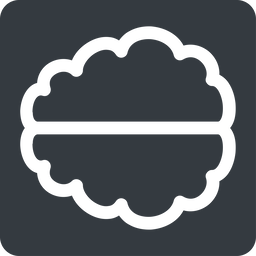Brain icon by Friconix (fi-snslxl-brain) left,normal,solid,square,human,idea,brain,intelligence ...