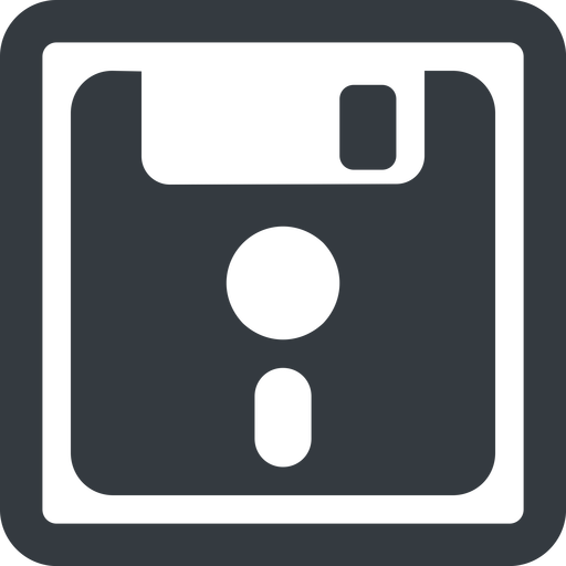 Floppy icon by Friconix (fi-swluxl-floppy) line,up,wide,square,floppy ...