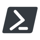 Powershell solid icon by Friconix (fi-xnsuxl-powershell-solid) normal,solid,microsoft,powershell ...