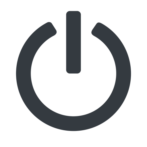 Power solid icon by Friconix (fi-xnsuxl-power-solid) normal,solid,power,on,off,turn-on,turn-off ...