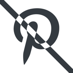 Pinterest alt icon by Friconix (fi-xwpuxl-pinterest-alt) line,wide,logo,brand,image,social ...